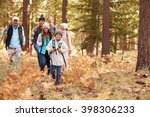 Family Hike In Autumn Free Stock Photo - Public Domain Pictures