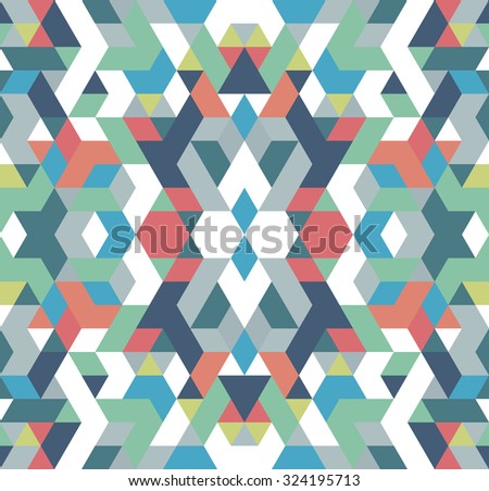 Seamless Patchwork Quilt Pattern Background Stock Illustration 55475542 ...
